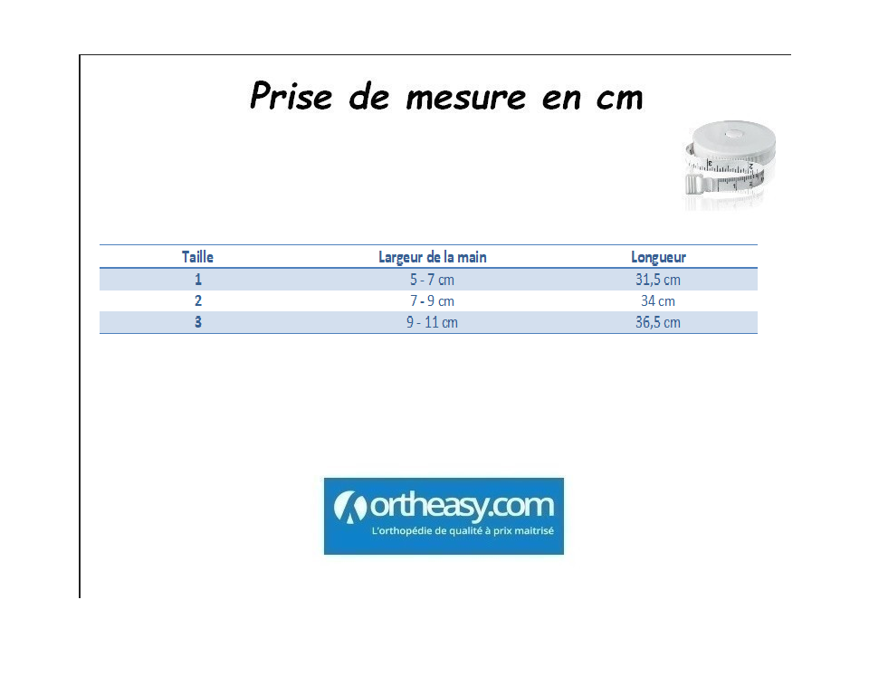 Attelle de poignet main pouce NEO MANU FINGER