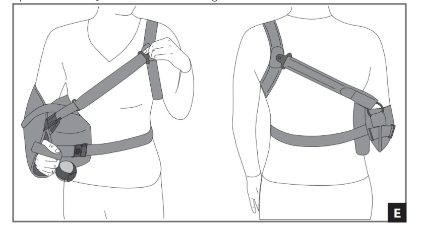 Attelle d'épaule Ultrasling PRO - Donjoy